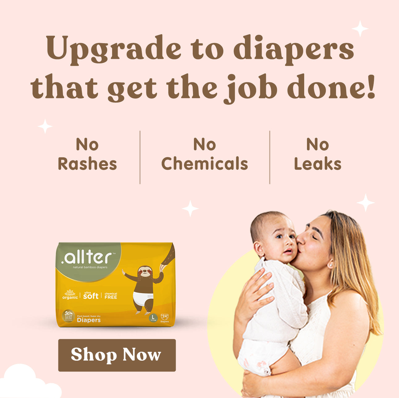Allter Diapers Subscription at Flat 20% Off
