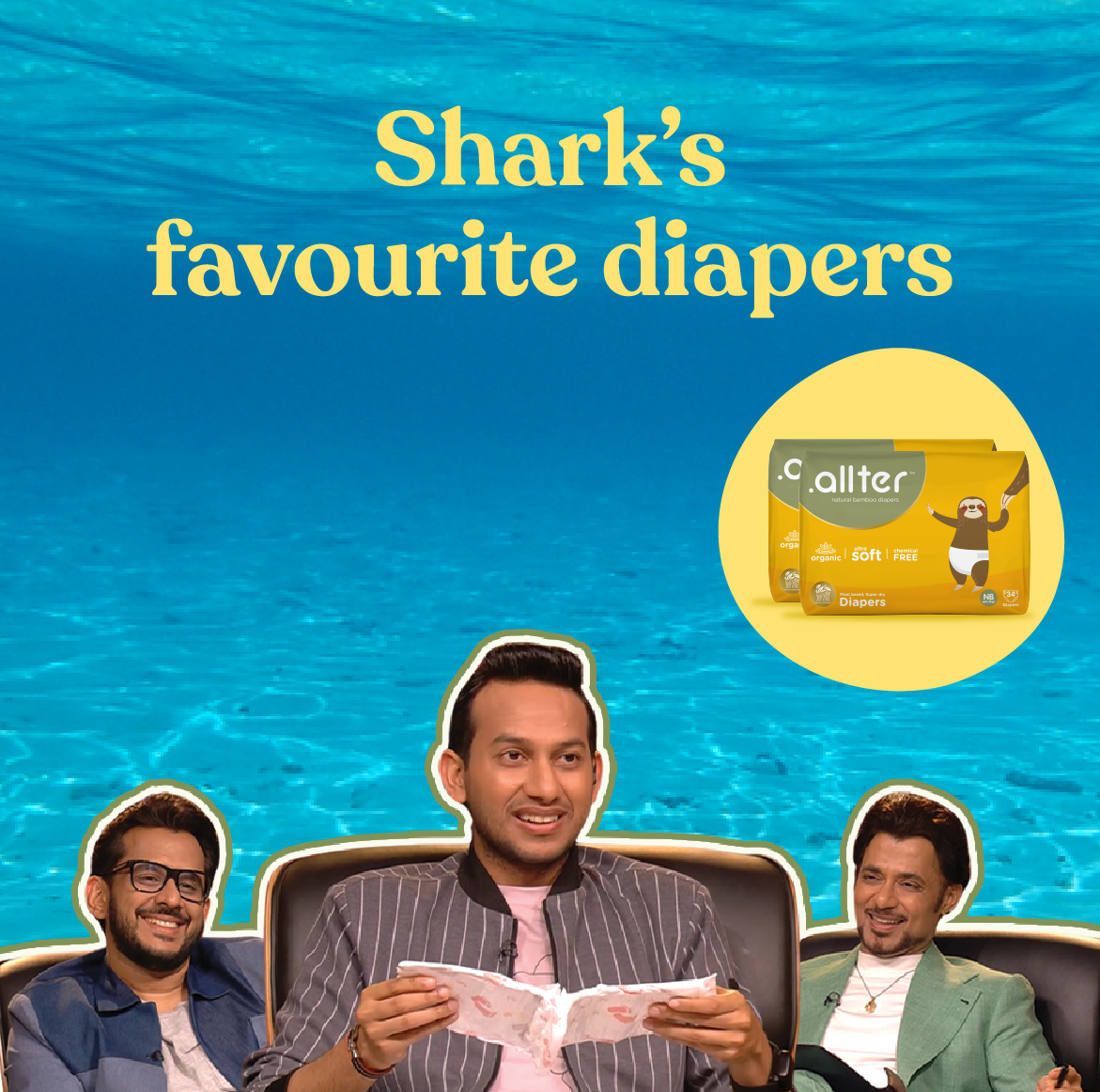 Allter Bamboo Diapers at Lowest Prices