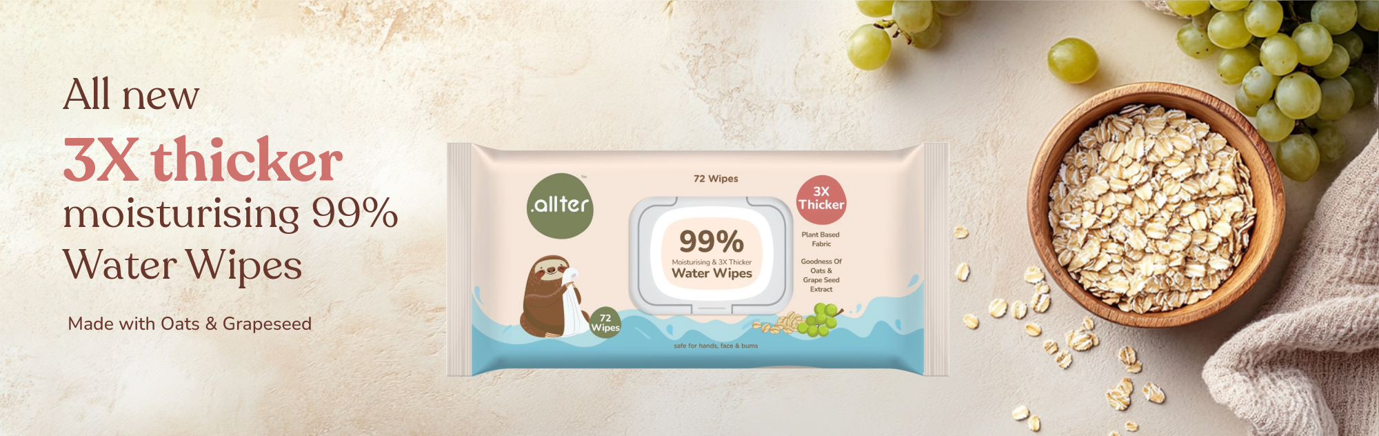 Allter Diapers Subscription at Flat 20% Off