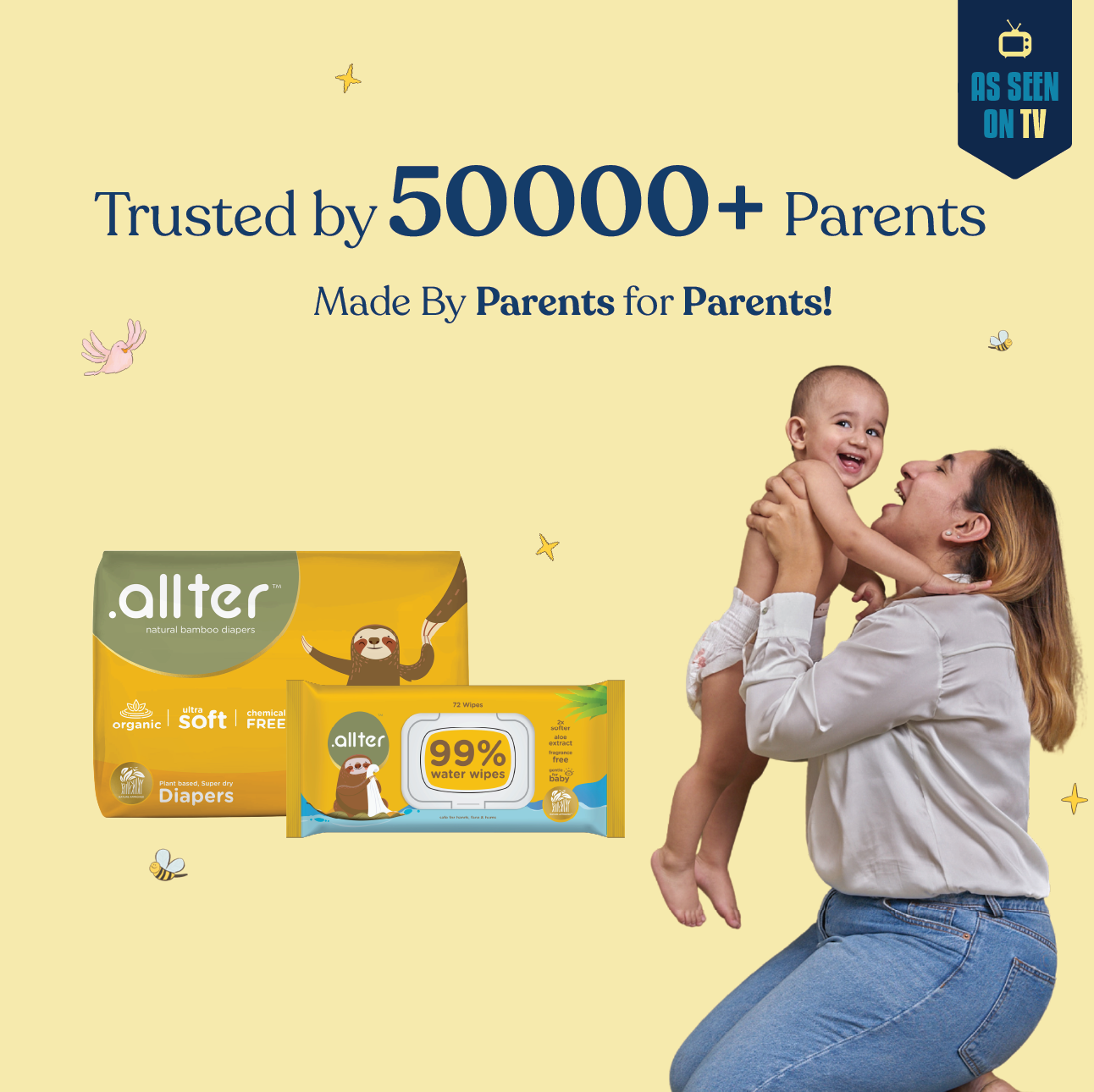 Allter Diapers Subscription at Flat 20% Off