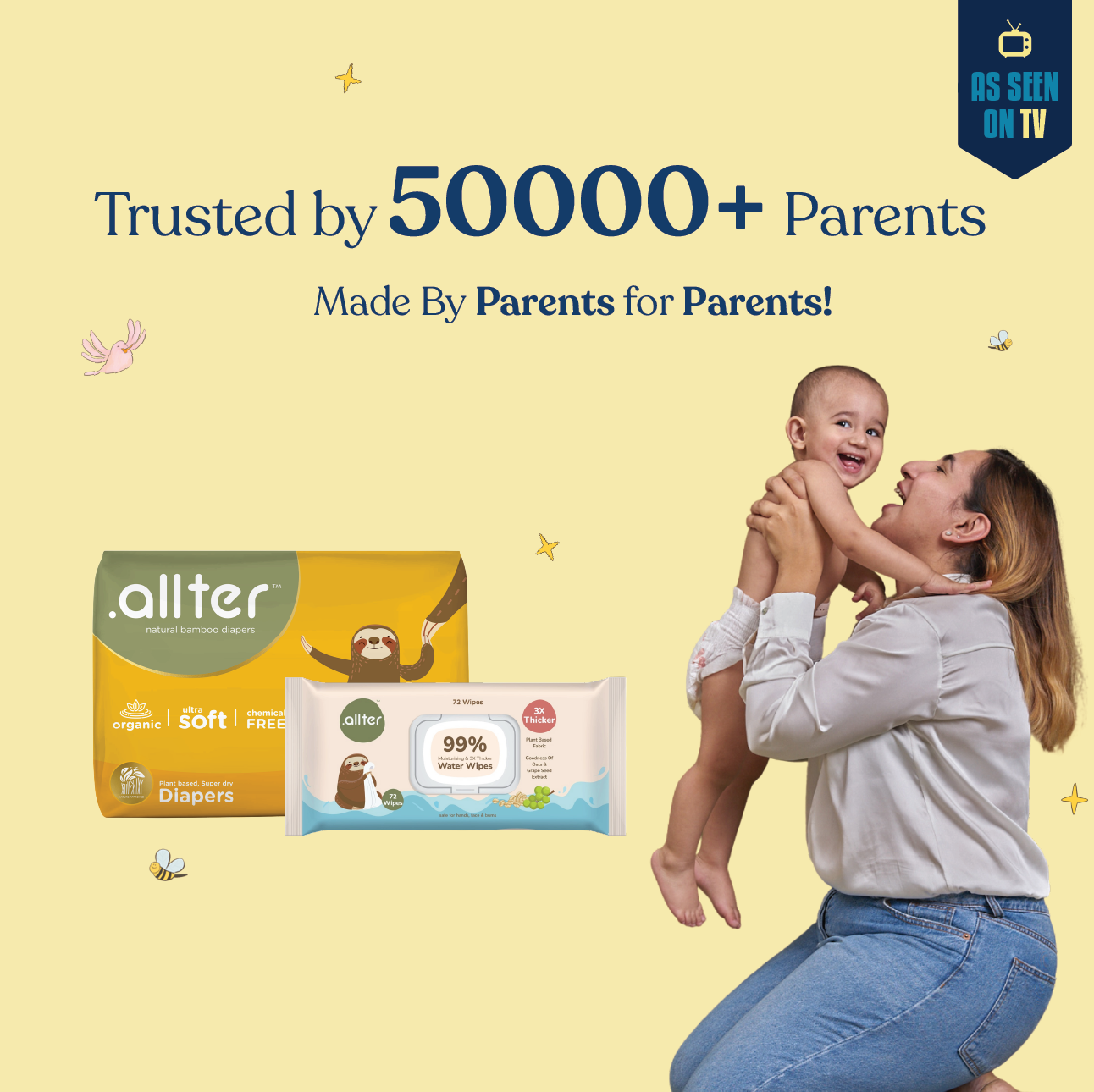 Allter Diapers Subscription at Flat 20% Off