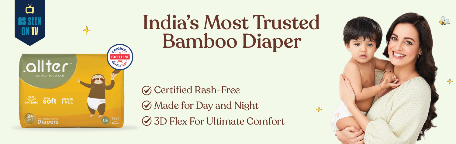 Allter Bamboo Diapers at Lowest Prices