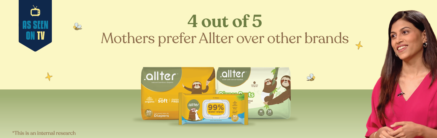 Allter Diapers Subscription at Flat 20% Off